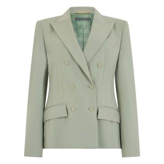 Alberta Ferretti Femme, Vestes, Vert, Taille: 42 FR Vestes