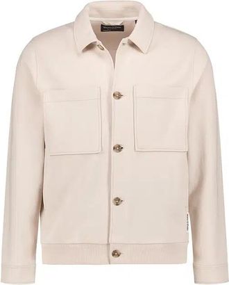 Marc O'Polo Herren Pullover beige unifarben