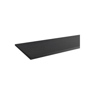 Fackelmann Oxford Waschtisch Platte Schwarz Schieferstruktur 91cm
