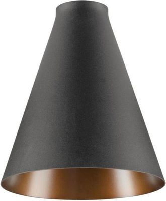 SLV Abat-jour Lalu C&ocirc;ne noir 17cm - 1010084