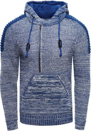 Rusty Neal Kapuzensweatshirt Knitwear mit praktischem Reißverschluss