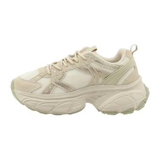 Patrizia Pepe Baskets - Femme - Chaussures - Beige - Taille: 37 EU