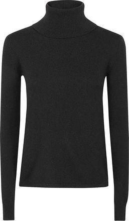 Max Mara Rollkragenpullover - Schwarz