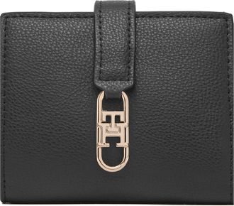 Tommy Hilfiger Geldb&ouml;rse Tommy Hilfiger Th Libre Bifold AW0AW18934 Schwarz