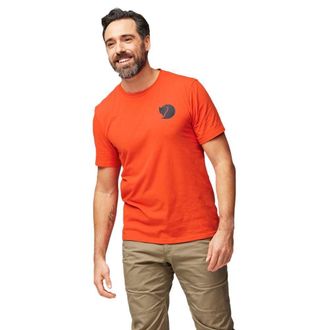 Fjällräven Herren Walk with Nature M T-Shirt, Flamme Orange, XXL