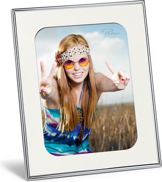 Philippi Chic Bilderrahmen, Edelstahl, Silber, 15 x 20 cm