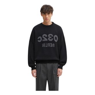 032c Selfie Sweater - - Sweatshirts & Hoodies - Herren - Schwarzk - L