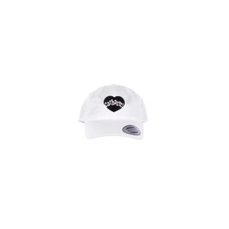 Carhartt Work in Progress Homme, Accessoires, Blanc, Taille: ONE Size Logo Front Hat
