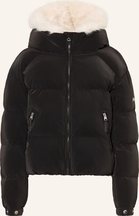 Garcia Garcia Steppjacke Mit Kunstpelz schwarz