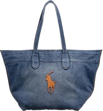 Polo Ralph Lauren Shopper & Totes - Md Blpt Tte-Tote-Medium - Gr. unisize - in Blau - für Damen