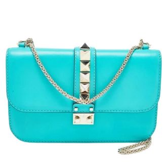 Valentino Sac bandouli&egrave;re vintage Pre-owned - Femme - Pre-owned - Bleu - Taille: ONE Size
