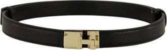 Tom Ford Femme, Accessoires, Noir, Taille: S Slim T Belt