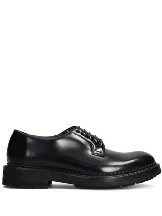 Green George derbies &agrave; design sans lacets - Noir