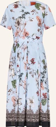 Annas Annas Kleid Mit Plissees blau