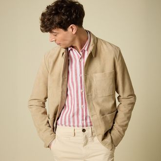 Bexley Faustin - Blousons et vestes Cuir homme beige clair