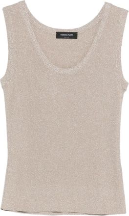 Fabiana Filippi sleeveless top - Nude