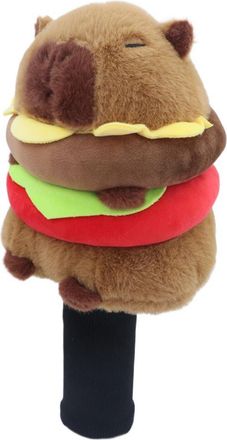 Generic Golfschlagerkopfh&uuml;llen | Pl&uuml;sch Capybara Form Putterh&uuml;lle,Niedliche Pl&uuml;sch Capybara Gestalt Lustige Golfschl&auml;gerkopf Schutzh&uuml;llen,Geeignet f&uuml;r Putter,