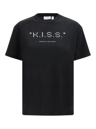 Off-white T-Shirt - Schwarz