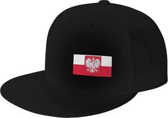 Generic Casquettes De Golf Drapeau De La Pologne Vintage Baseball Casquette S&eacute;chage Rapide Visiere pour Ext&eacute;rieur Festivals Homme