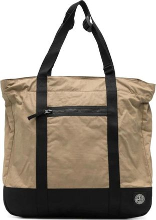 Stone Island Homme, Sacs, Beige, Taille: ONE Size Borsa