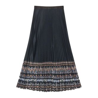 Munthe Femme, Jupes, Noir, Taille: 46 FR Jupe Charmante