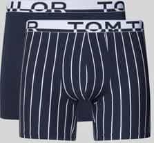 Tom Tailor Trunks aus Baumwoll-Mix im 2er-Pack