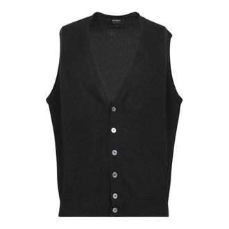 Dell'Oglio Cashmere Pullover - - Knitwear - Herren - Schwarzk - 4XL