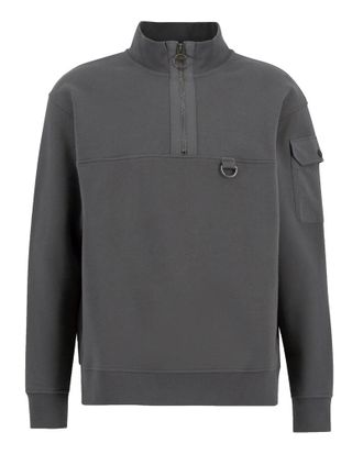 Barbour Sweat-Troyer Galloway aus Baumwolle, Relaxed Fit in
