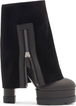 Casadei bottines Nancy Reversable 120 mm - Noir
