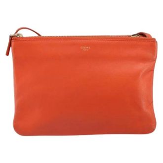 Celine Sac bandouli&egrave;re vintage Pre-owned - Femme - Pre-owned - Orange - Taille: ONE Size