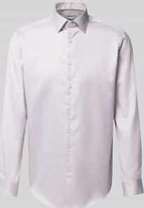 Jake*s Regular Fit Business-Hemd mit Kentkragen