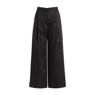 Max Mara Femme, Pantalons, Noir, Taille: 36 FR Msttartufo Pantalons
