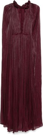 Ana Radu Abendkleid mit Falten - Rot