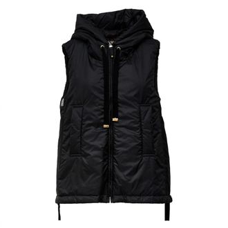 Max Mara Greengo Kapuzenweste - - Jackets - Damen - Gr&uuml;n - M
