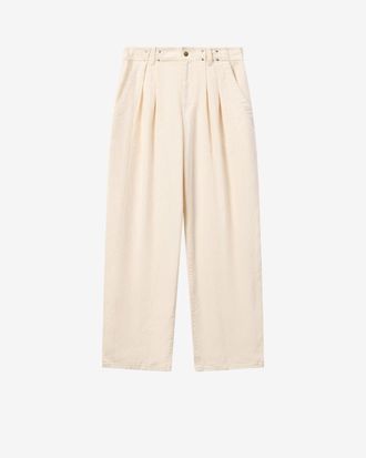 Isabel Marant Pantalon Ireme - Femme - &Eacute;cru - Taille 34 - Isabel Marant