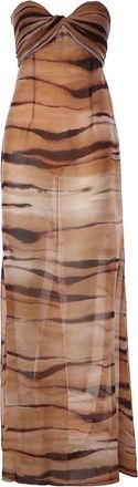 Elisabetta Franchi Robe De Cocktail - Camel