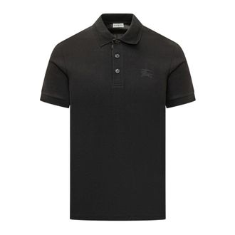 Burberry Homme, Tops, Noir, Taille: L Eddie EKD Polo
