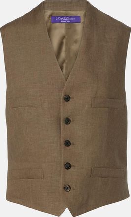 Ralph Lauren Collection Weste Jaiden aus Leinen