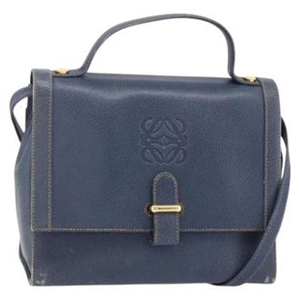 Loewe Sac &agrave; main Pre-owned - Femme - Pre-owned - Bleu - Taille: ONE Size