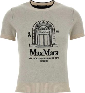 Max Mara Femme, Pulls, Beige, Taille: 36 FR Euforia Sweater