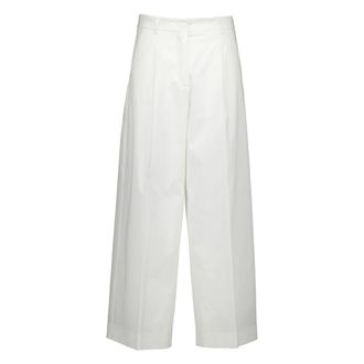 Max Mara Wkdbellico Weite Hose - - Trousers - Damen - Wei&szlig; - S