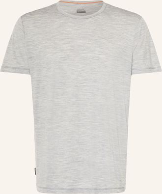 Icebreaker Funktionsshirt 150 Lodge Aus Merinowolle grau