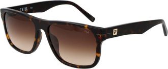 Fila Braune Celluloseacetat-Sonnenbrille