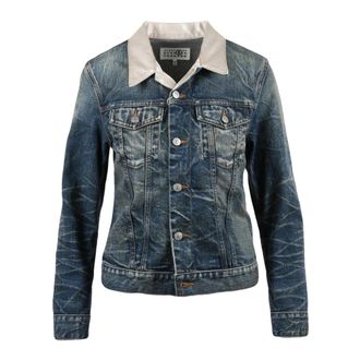 Maison Margiela Giubbotto in denim - - Jackets - Damen - Blau - XS