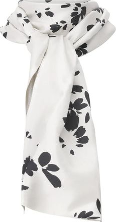 Rosso35 T&uuml;cher & Schals - Schal aus Seide - Gr. unisize - in Creme - f&uuml;r Damen