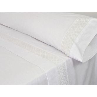 Pierre Cardin Elisa Betttuch-Set wei&szlig; 3-teilig
