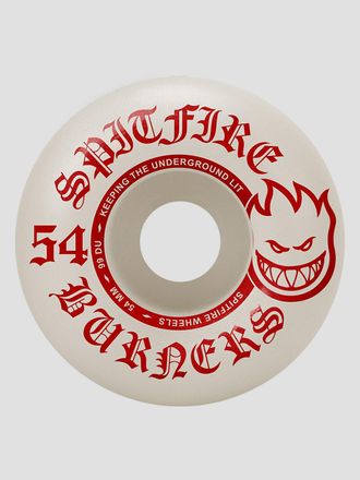 Spitfire 99Du Burner Red 54mm Rollen natural