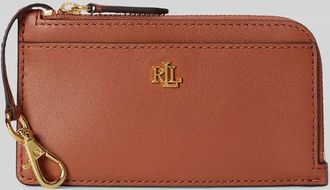 Lauren Ralph Lauren Portemonnaie f&uuml;r Kleingeld aus echtem Leder