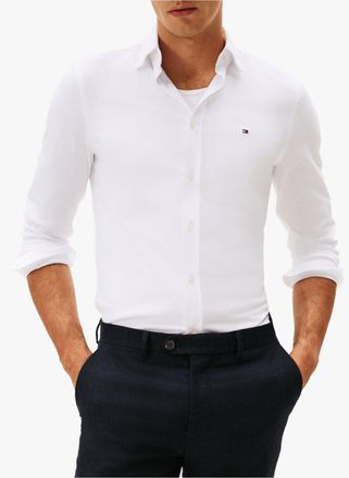 Tommy Hilfiger Chemise droite en coton