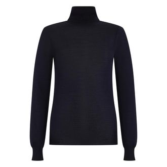 Moorer Rollkragenpullover - - Knitwear - Damen - Blau - XS